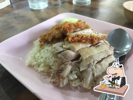 Menu at Sam Paed Chicken and Rice restaurant, Bangkok