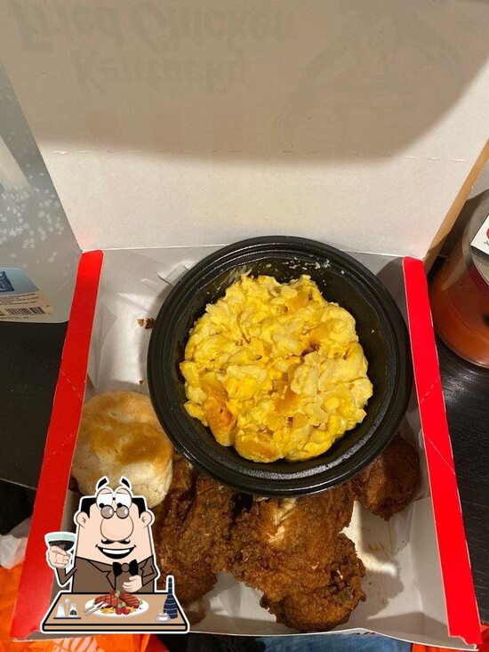 Menu at KFC fast food, Elizabeth, 114-116 Rahway Ave