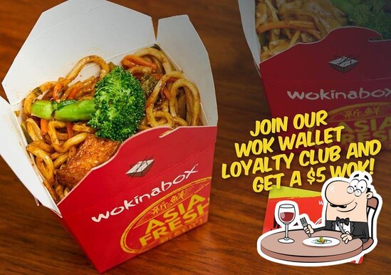 Menu at Wokinabox Northpark restaurant, Prospect, North Park Shopping ...