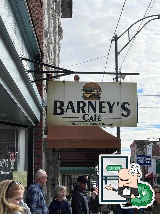 Menu at Barney's Cafe, Mount Airy