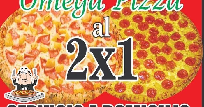 Carta del restaurante Omega Pizza, Coscomatepec del Bravo