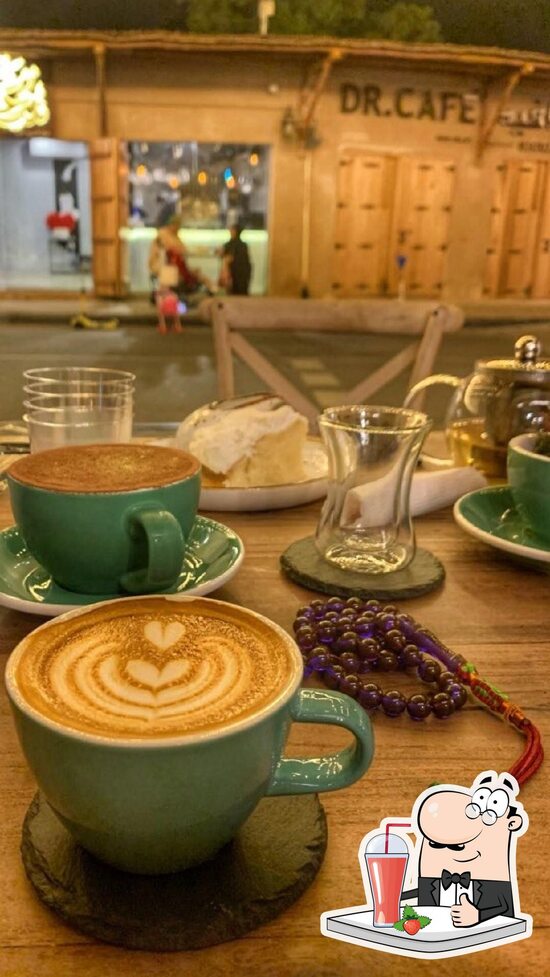 Menu at The Coffee Address cafe, Khor Fakkan