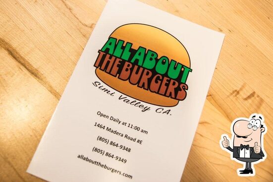 Carta del restaurante AATB - All About The Burgers, Simi Valley