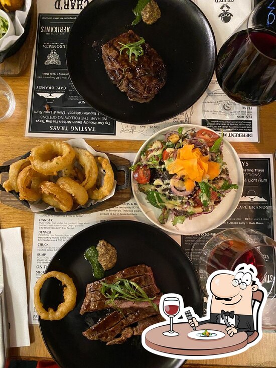 Menu at Char’d Grill & Wine Bar, Hermanus