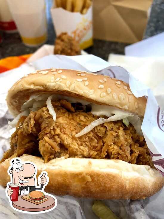 Menu at Texas Chicken restaurant, Hamilton