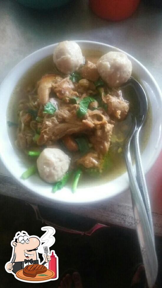 Menu at BAKSO CIPTO ROSO restaurant, Medan