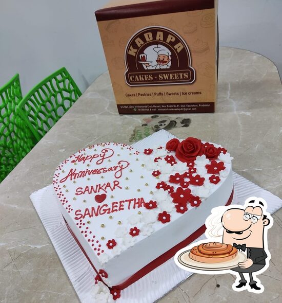 Kadapa Cakes and Sweets, Proddatur - Restaurant menu, prices and reviews