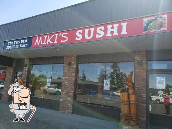 Menu at Miki's Breakfast & Sushi restaurant, Campbell River, Shoppers Row