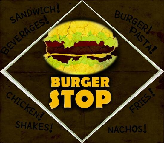 Menu at Burger STOP restaurant, Baguio