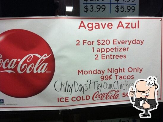 Menu at Agave Azul Mexican Restaurant, Gray