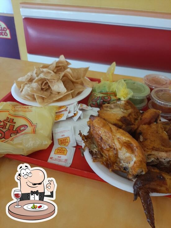 Carta del restaurante El Pollo Loco Revolución, Nuevo Laredo
