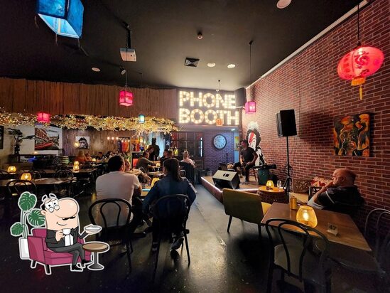 Menu at Phone Booth restaurant, Jamisontown