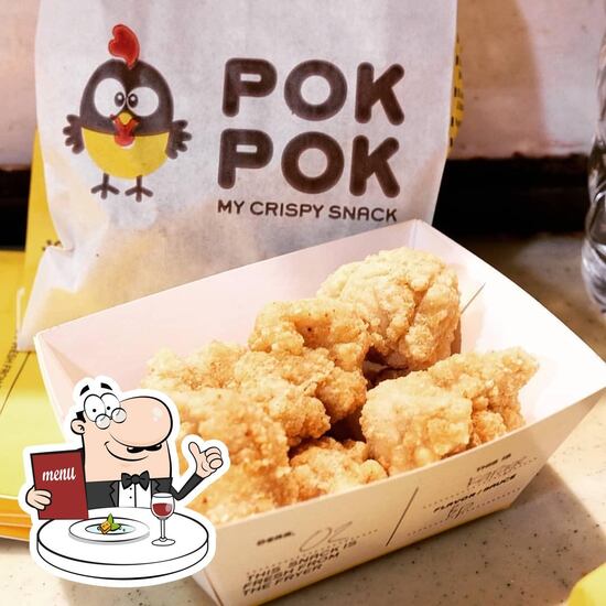 Menu at Pok Pok Chicken restaurant, Sorong