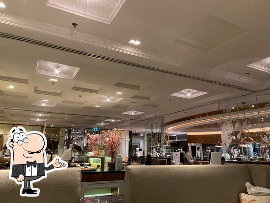 Menu at Rain Tree Café restaurant, Bangkok