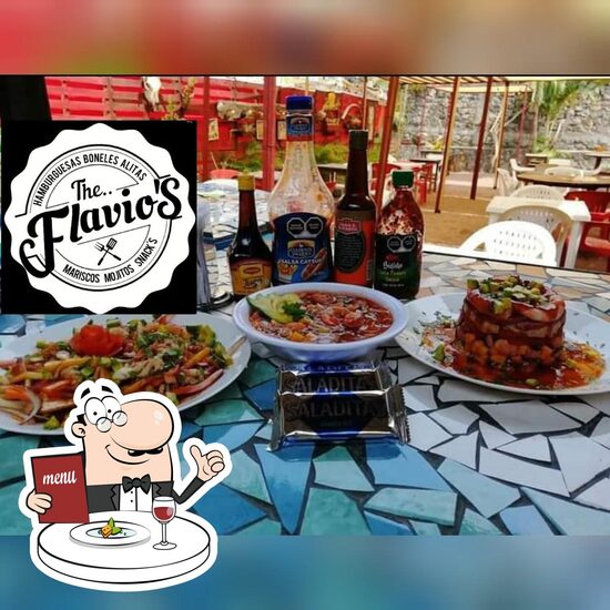 Menu at The Flavio's restaurant, Temixco