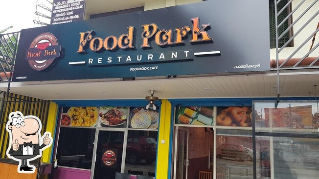 Menu at Food park, Kottayam