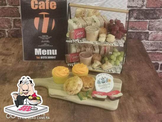 Menu at Cafe 77, Alfreton