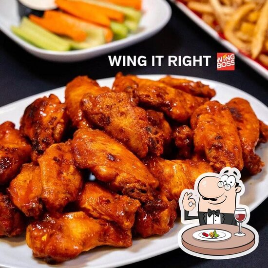 Menu at Wing Boss restaurant, Hickory, Lenoir Rhyne Blvd SE