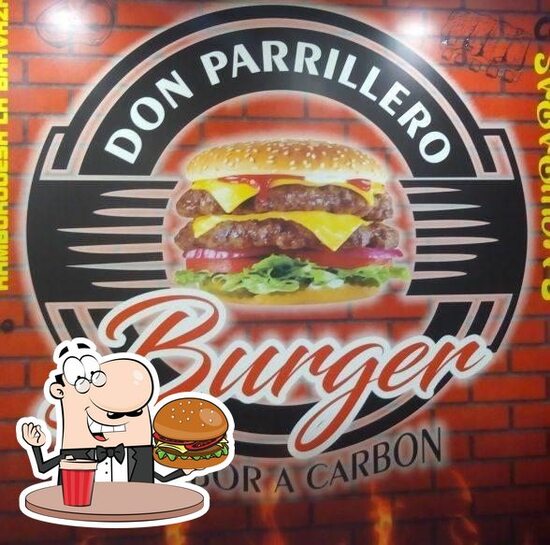Menu at Don Parrillero Burger restaurant, Iquitos