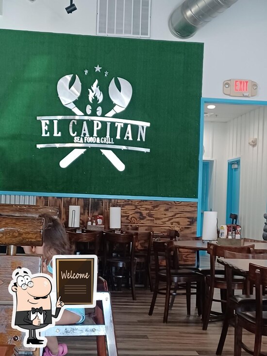 Menu at El Capitan Seafood and Grill restaurant, Wichita