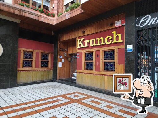 Carta del restaurante Krunch, Basauri