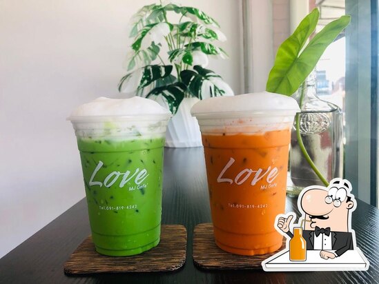 Menu at MJ CAFE, Thung Luang
