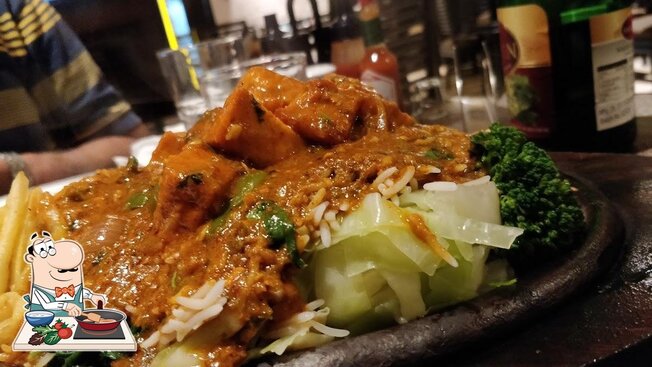 Menu at Sizzling Salsa, Dumas, Rajhans Belliza (B