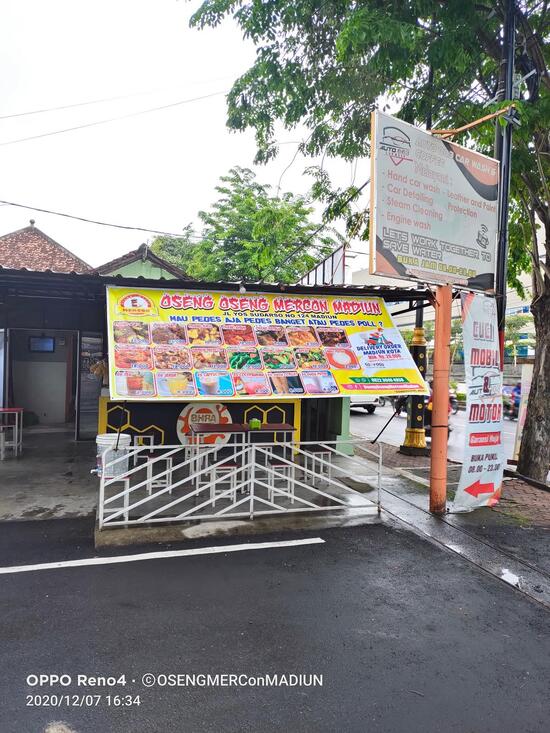 Menu at Oseng Oseng Mercon Madiun restaurant, Madiun
