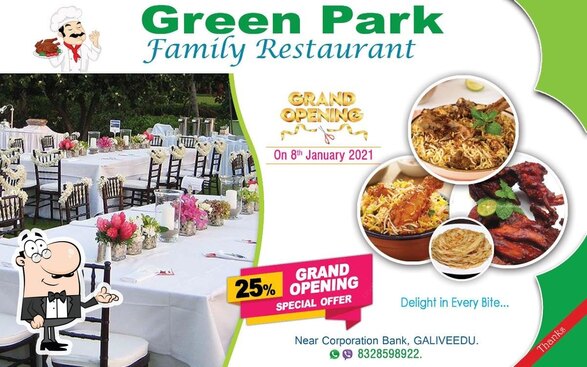 Menu at Green Park Family Restaurant, Galiveedu