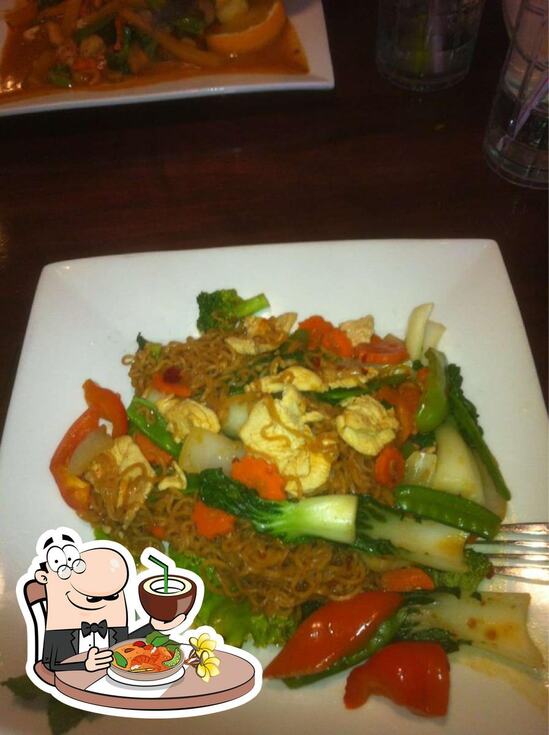 Menu at Thai Sun restaurant, Waterloo