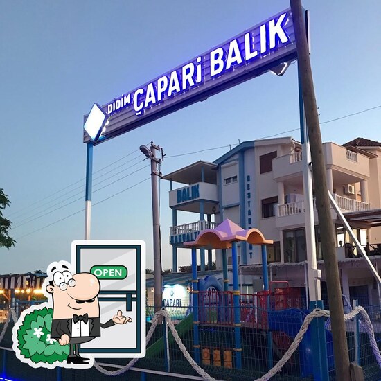 Menu at Çapari Balık Izgara, Didim