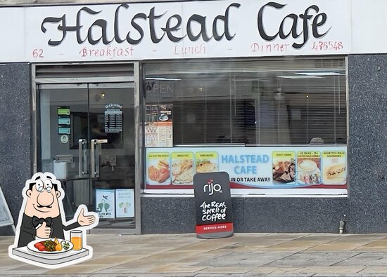 Menu at Halstead Café cafe, Halstead