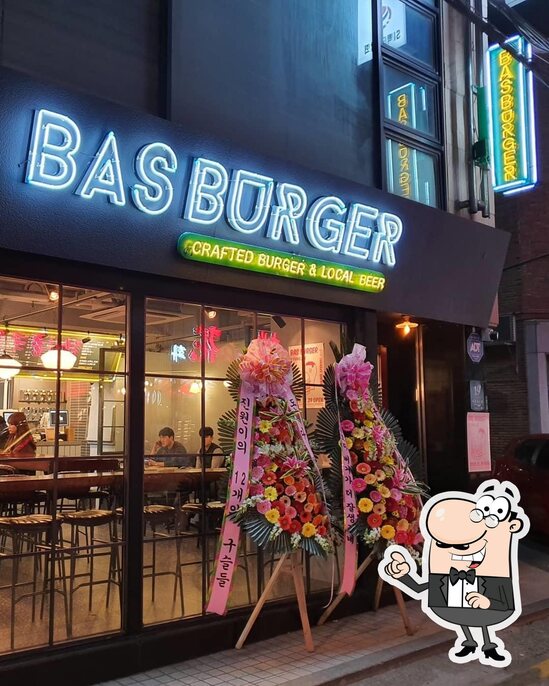 Menu at BAS Burger restaurant, Seoul, -22 Seocho-dong