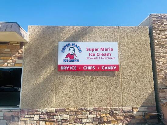 Menu at Super Mario Ice Cream desserts, Indio