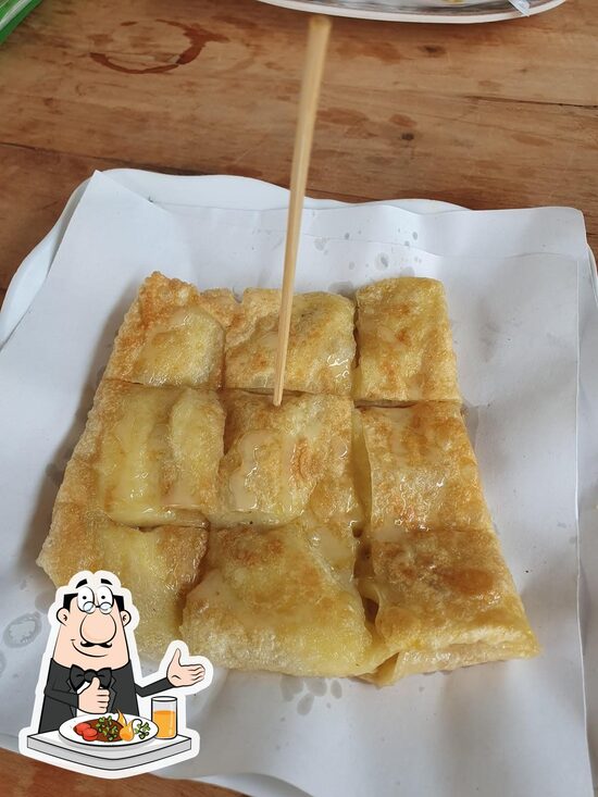 Menu at Madame yoo hoo (Thai lady pancake) restaurant, Ko Libong