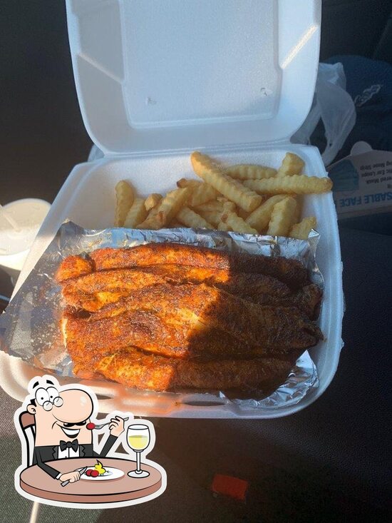 Menu at Lutfi's Fried Fish restaurant, Independence, S Noland Rd #A
