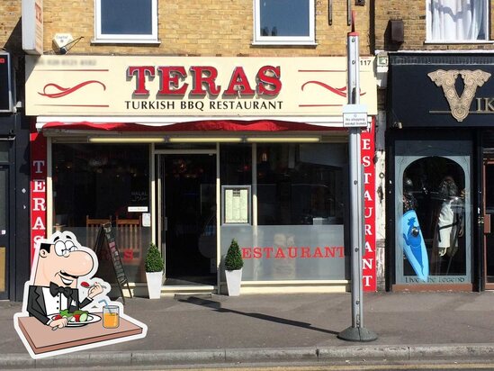 Menu at Teras Restaurant, London, 117 Wood St