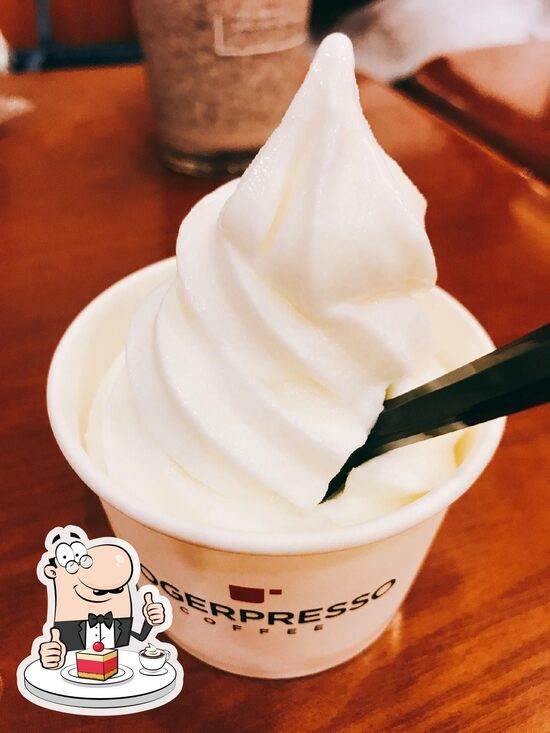 Menu at Yoger Presso cafe, Seoul, KR 서울특별시 마포구 동교로 226 101~102호