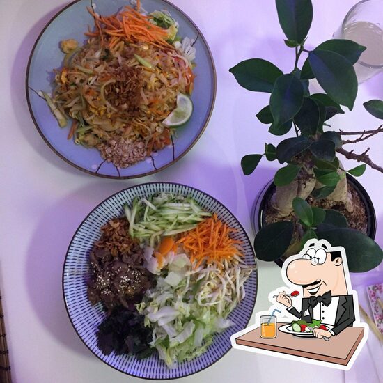 Menu at Bonsai restaurant, Liptovský Mikuláš