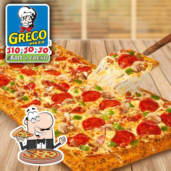 Menu at GRECO pizzeria, Chipman, 444 Main St