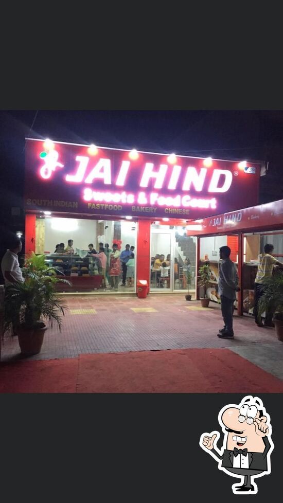 Menu at Jai Hind Sweets & Food Court, India