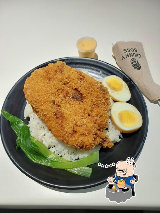 Menu at Chunky Boss SM Mall of Asia restaurant, Pasay