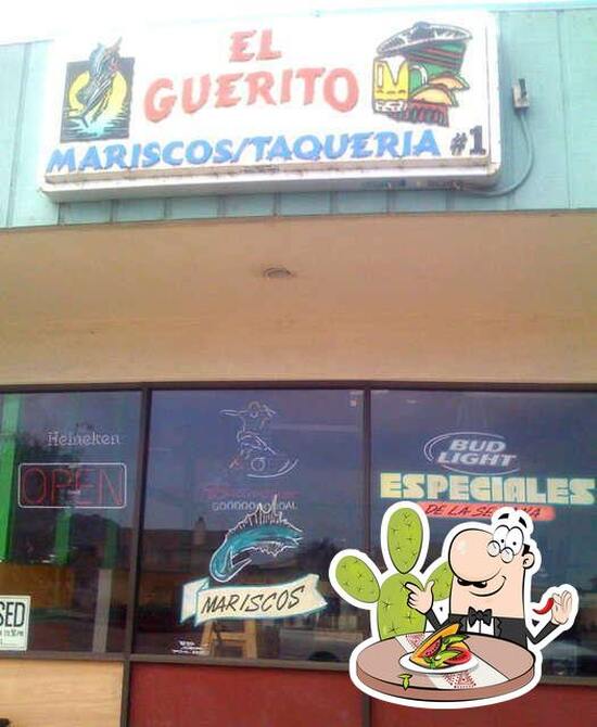Menu at El Guerito restaurant, Castroville
