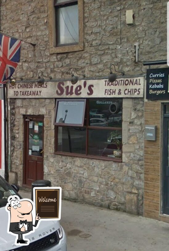 Menu at Sue's Chinese and Fish And Chips fast food, Clitheroe