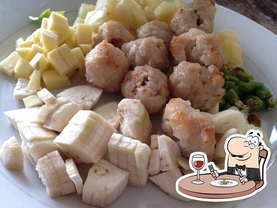 Menu at เบื้องญวน restaurant, Kabin