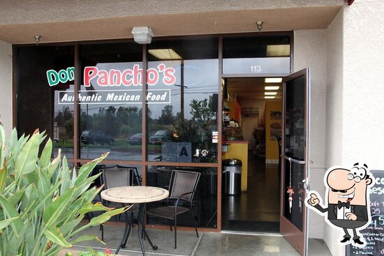 Menu at Don Pancho's Mexican Food restaurant, Wildomar