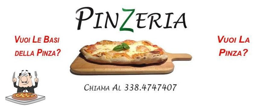 Menu at Pinza pizzeria, Locri