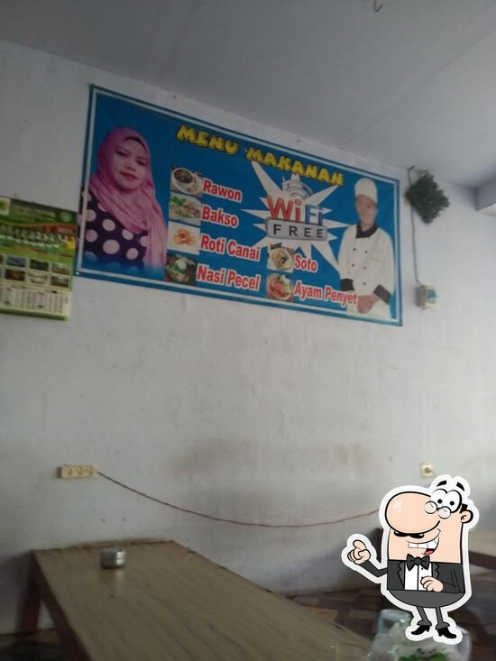 Menu at Roti canai restaurant, Jember