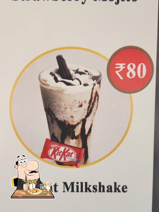 Menu at Tea Bench, Kanchipuram