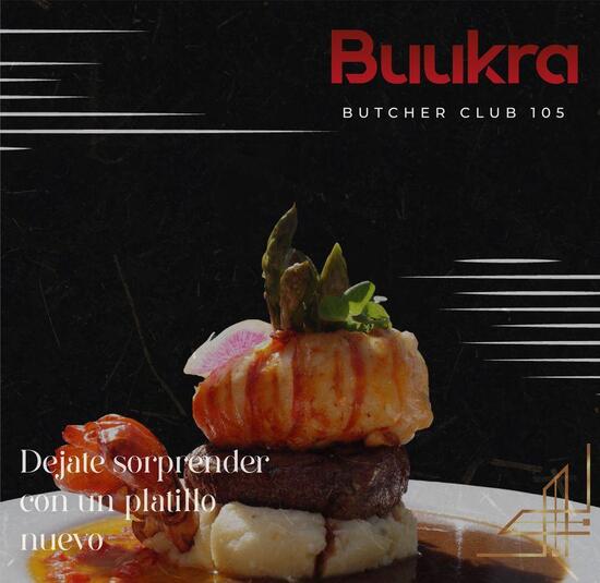 Carta de Buukra Butcher Club 105, Santiago de Querétaro
